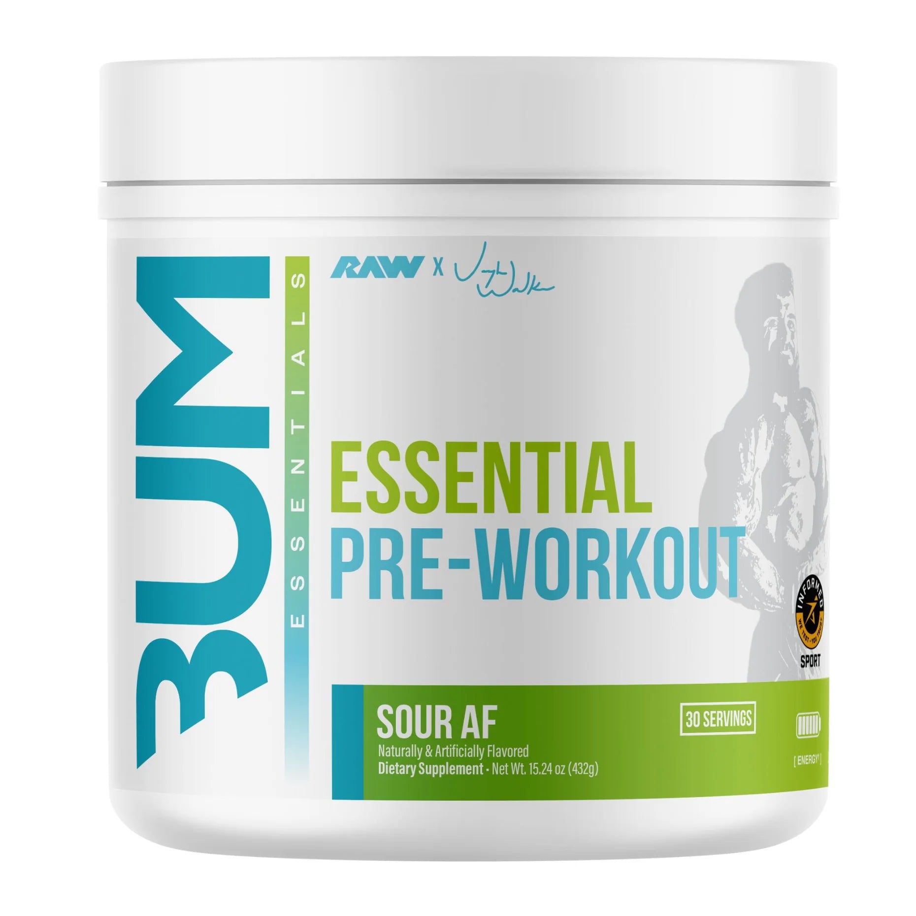 BUM Essential Pre-Workout – Pure Muscle + Fitness
